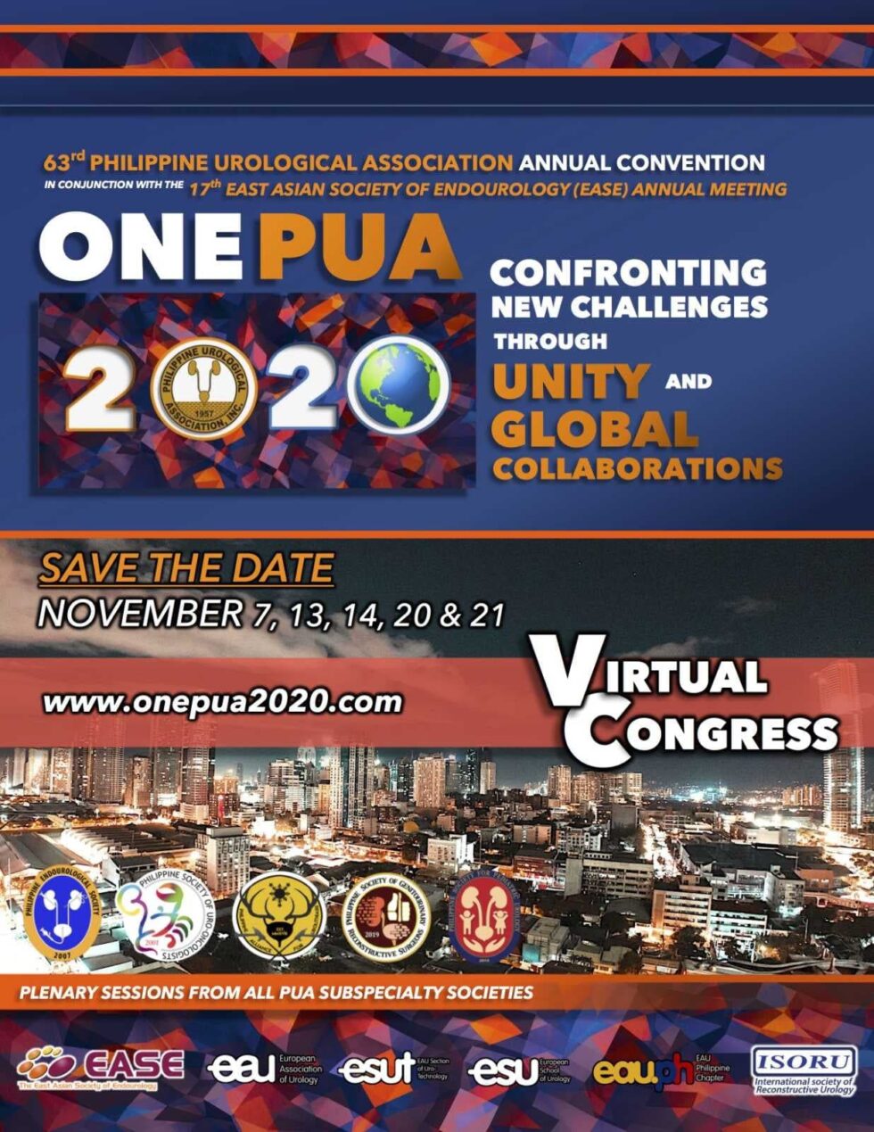 The 63rd Philippine Urological Association (PUA) Annual Convention ...